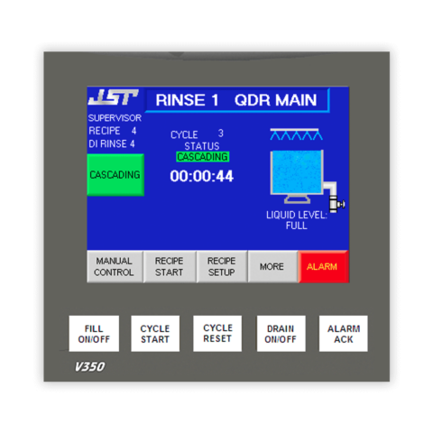 Quick Dump Rinser (QDR) for Effective Chemical Removal