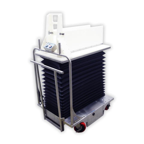 Customizable Cleanroom Carts for Critical Transport | JST