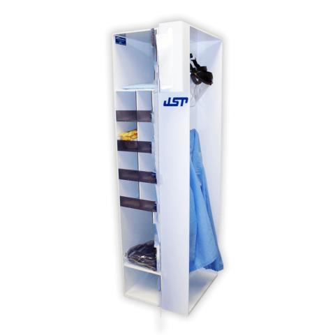 Cleanroom Garment Storage Cabinets for Semiconductor Labs