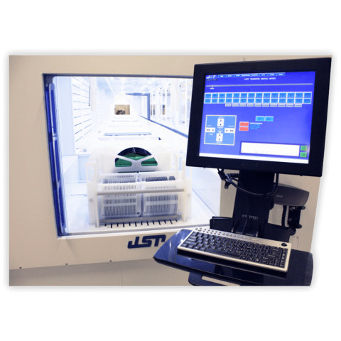 Front Linear Automated Wet Bench for Large-Wafer Processing